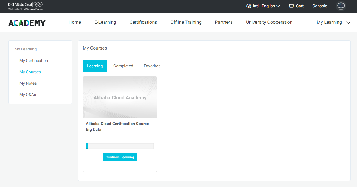 ACP Big Data Certification 合格までの道のり #2 e-learning概要 | Alibaba Cloudの備忘ログ